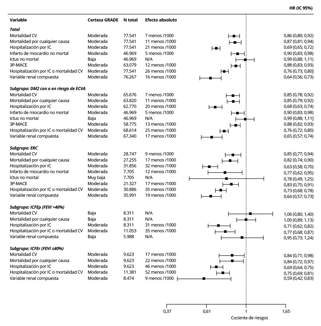 Beneficios renales en pacientes con DM2 y ECV | CardioRenalMetabólico